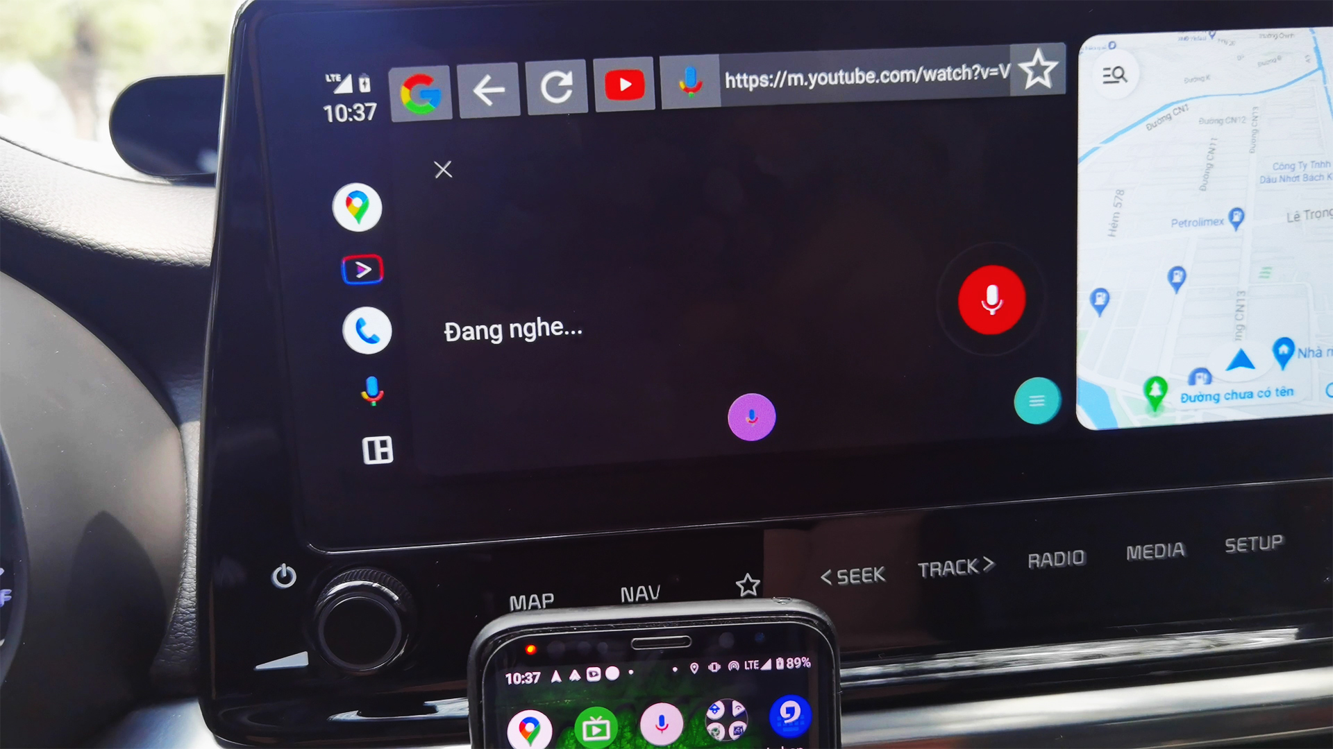 Cách Xem Youtube Trên Android Auto Cập Nhật Mới Hỗ Trợ Tìm Kiếm Bằng ...