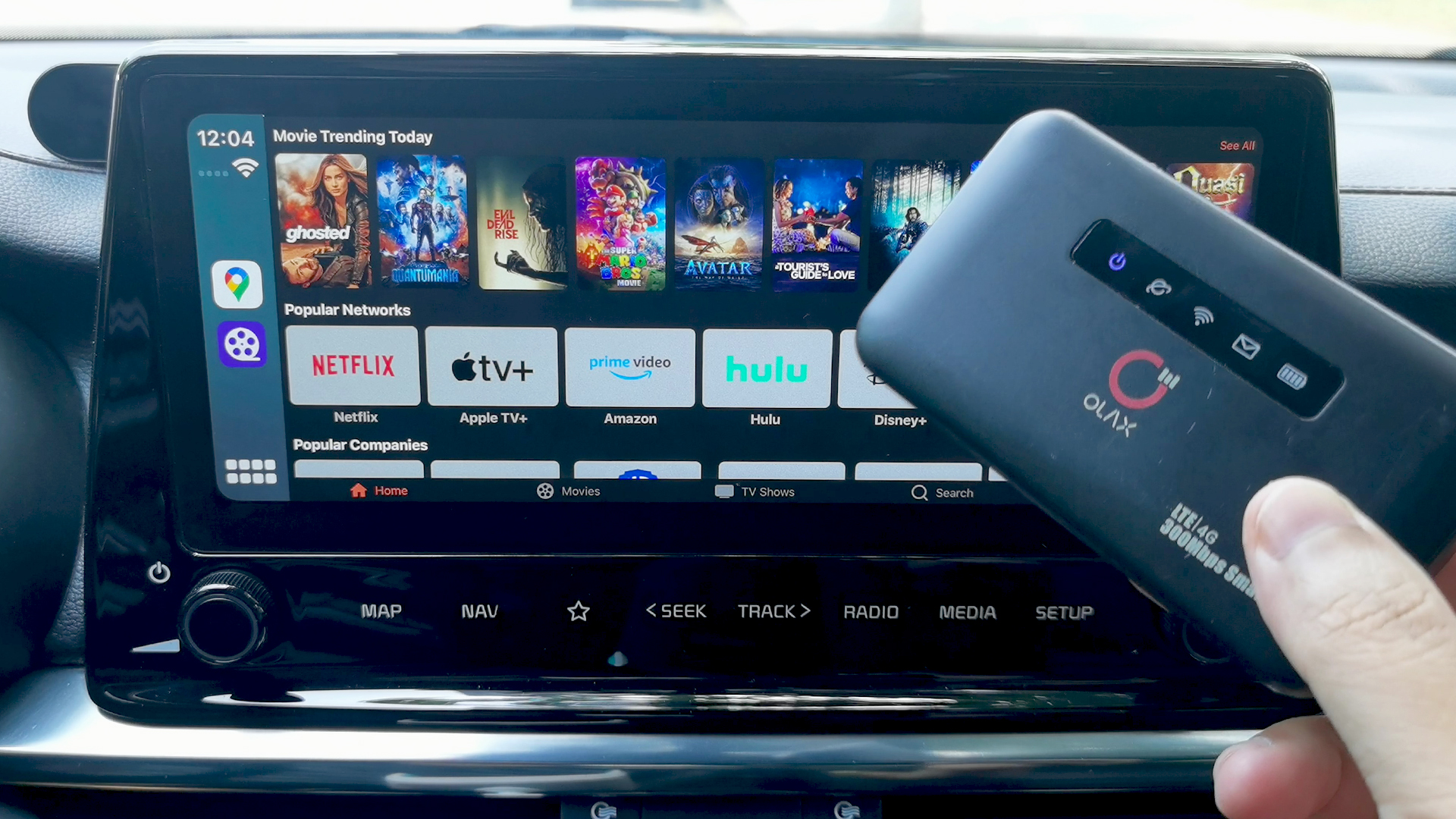 Test Bộ Phát Wifi Không Giới Hạn SIM Wintel Trên Ôtô