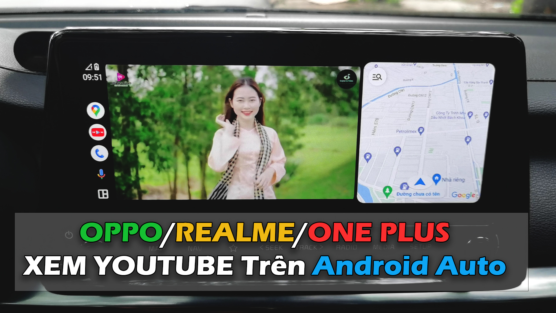 Hướng Dẫn Xem Youtube Trên Android Auto Với Điện Thoại OPPO/ REALME ...