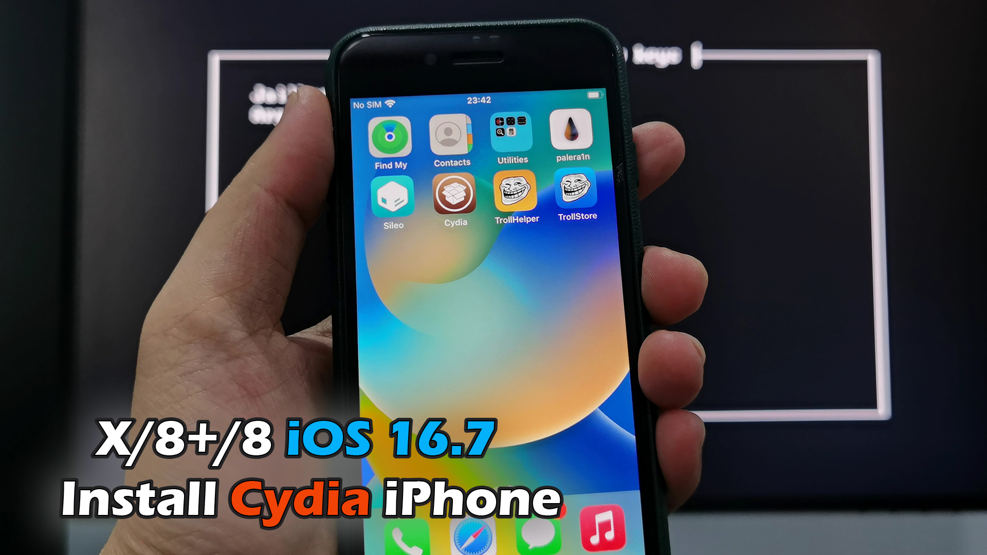 Hướng Dẫn Cài Đặt Cydia iOS 16 iPhone 8/8+/X