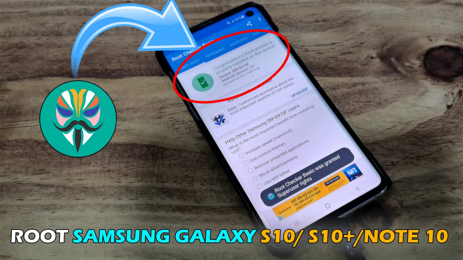 Hướng Dẫn ROOT Samsung Galaxy S10/ S10+ /NOTE 10/ NOTE 10+ Android 12 ...