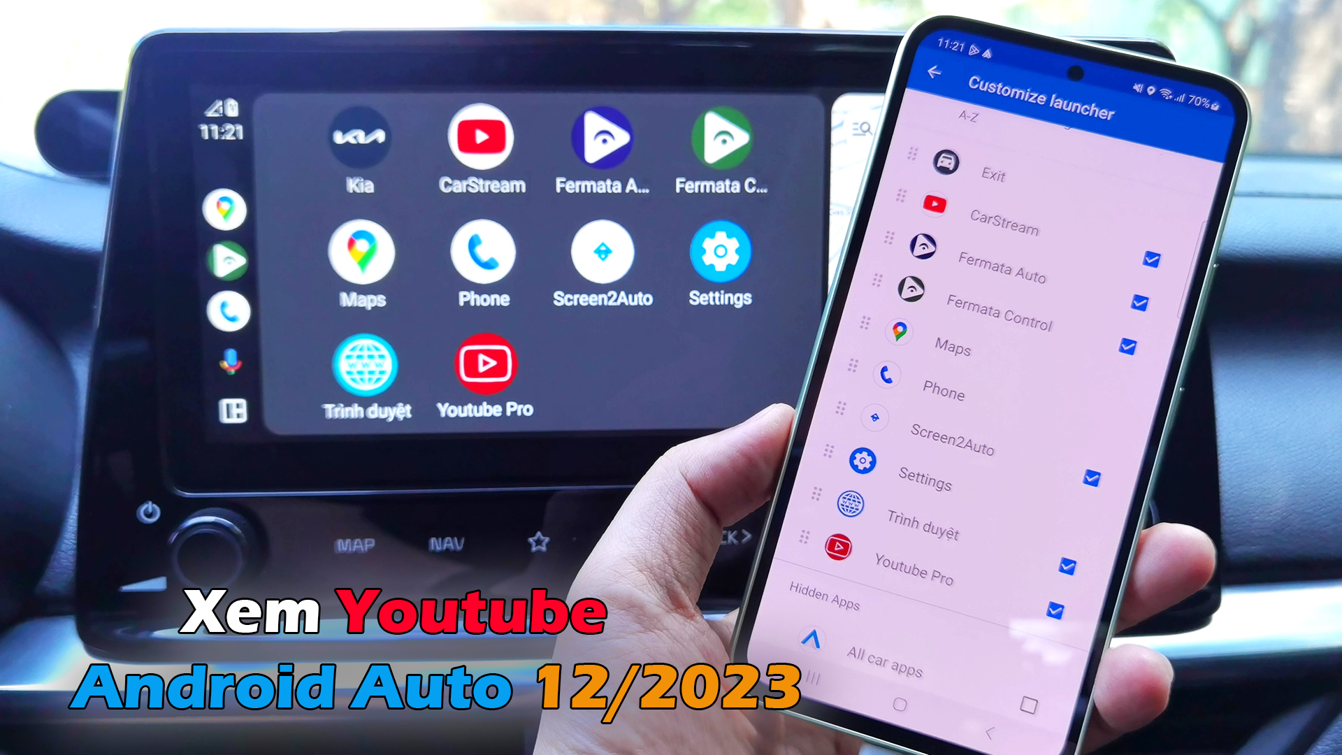 Hướng Dẫn Xem Youtube Trên Android Auto 12/2023