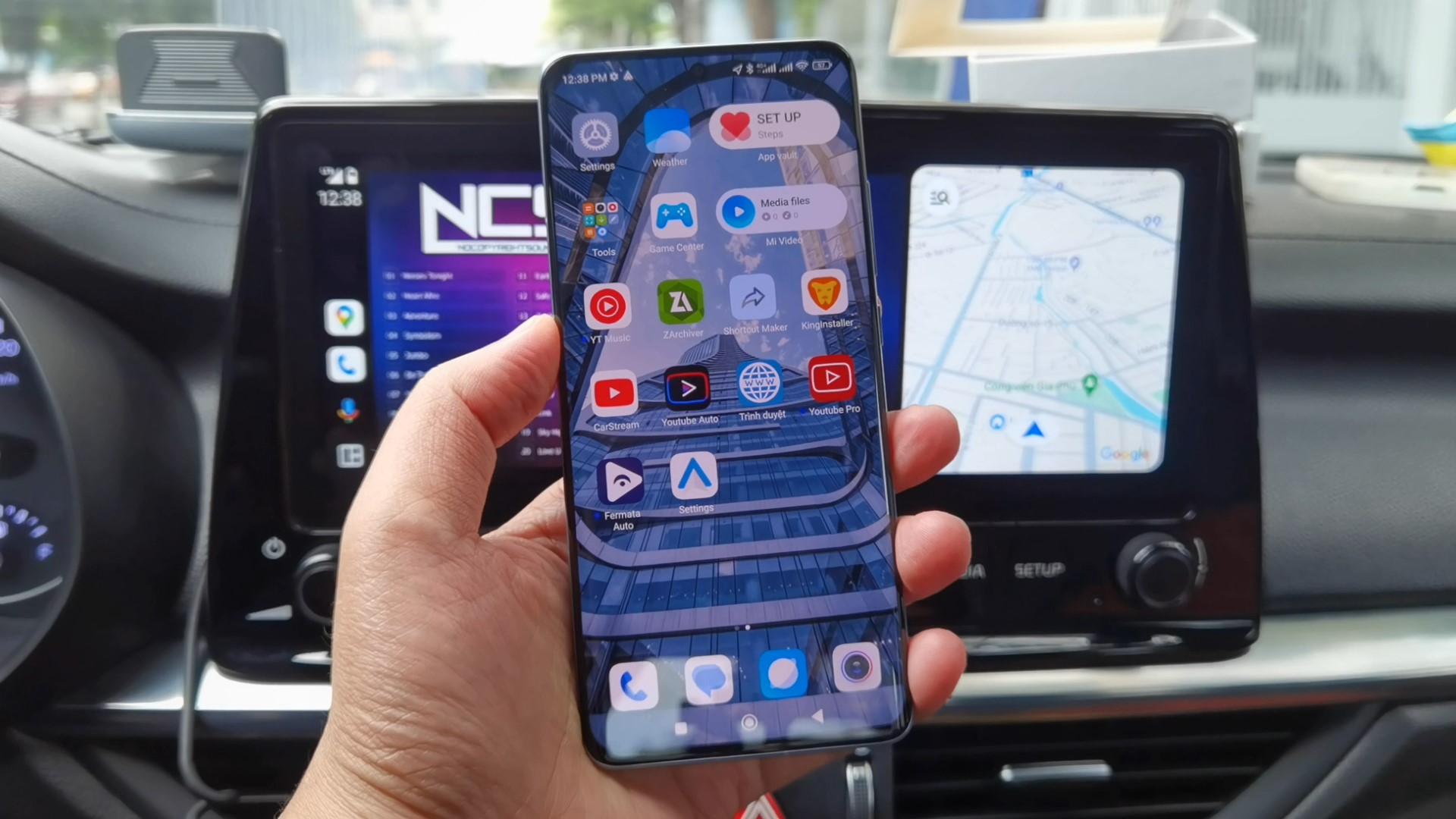 Cài Đặt Xem Youtube Trên Android Auto Không Dây