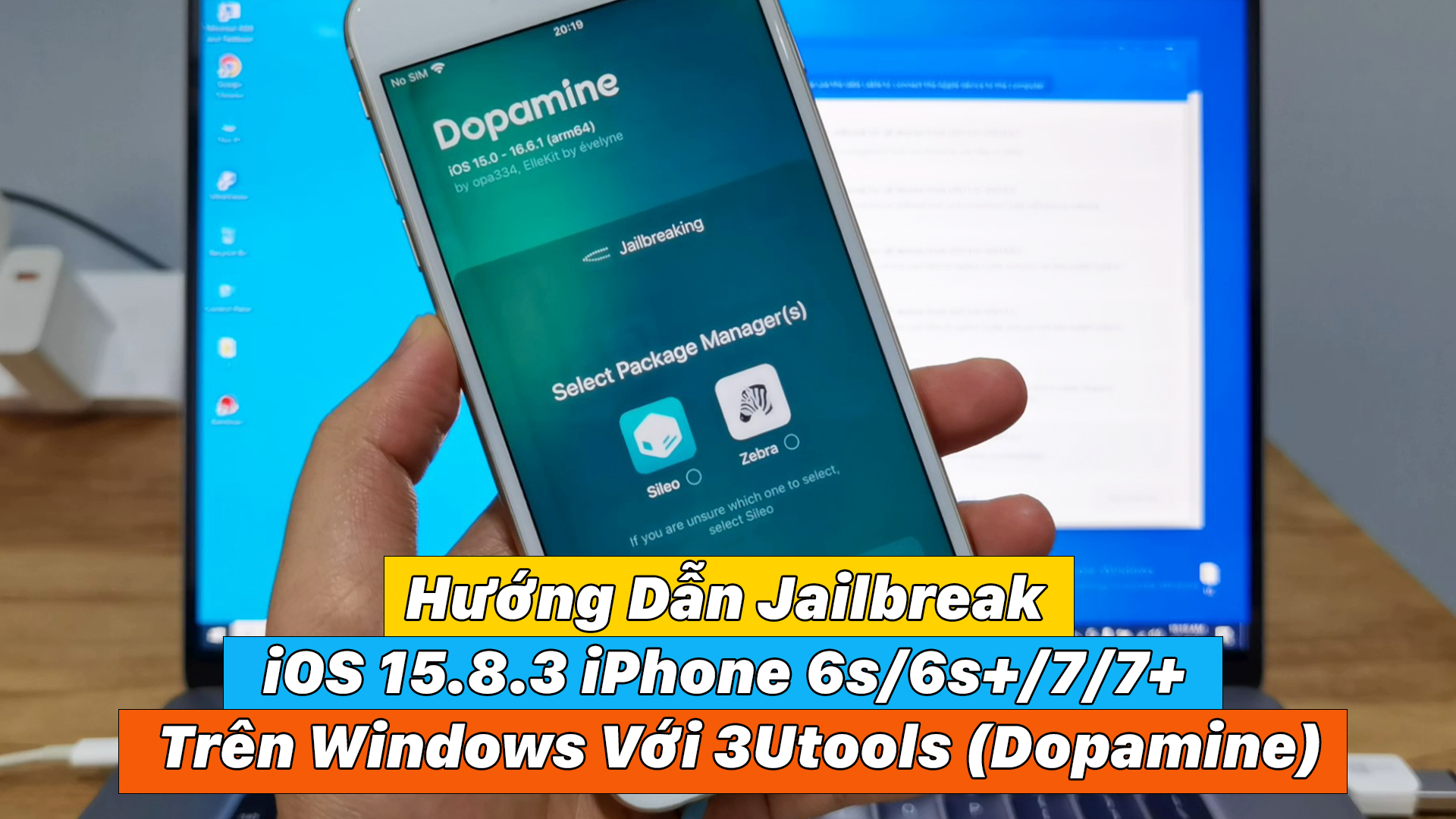 Hướng Dẫn Jailbreak iOS 15.8.3 iPhone 6s/6s+/7/7+ Bằng 3Utool Trên ...