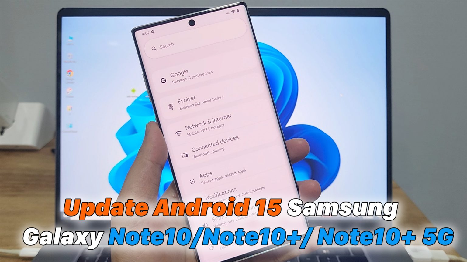 Cập Nhật Android 15 Samsung Galaxy Note10/Note10+/Note10+ 5G | ROOT(Magisk)