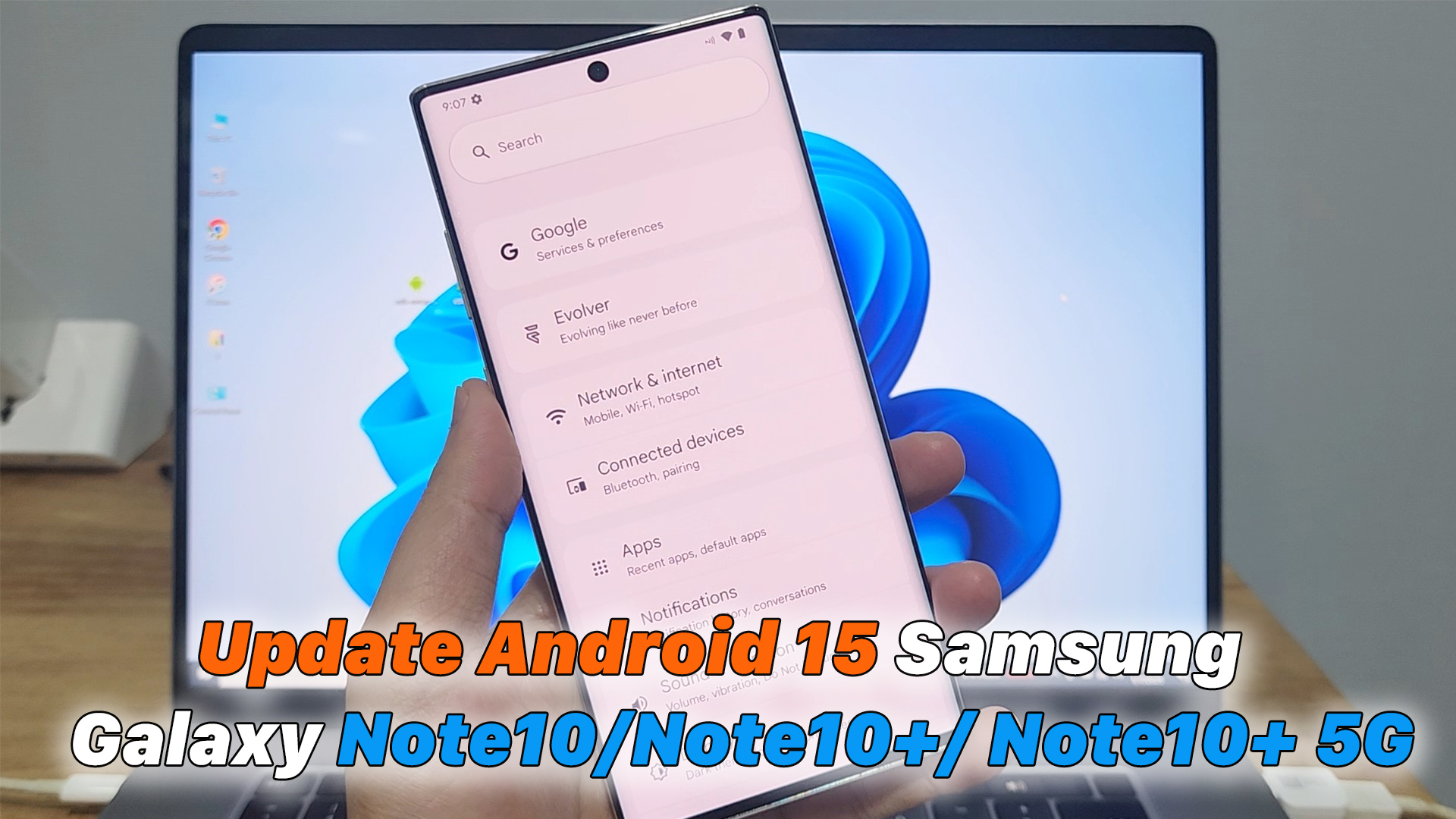 Cập Nhật Android 15 Samsung Galaxy Note10/Note10+/Note10+ 5G | ROOT(Magisk)