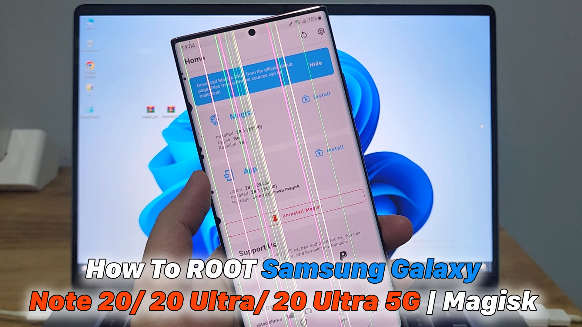 Hướng Dẫn ROOT Samsung Galaxy Note 20/ Note 20 Ultra/ Note 20 Ultra 5G ...