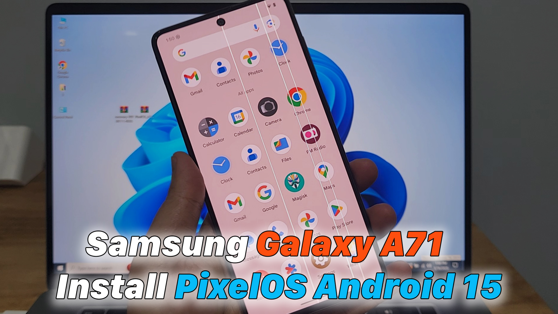 Cập Nhật Samsung A71 Android 15 Pixel OS
