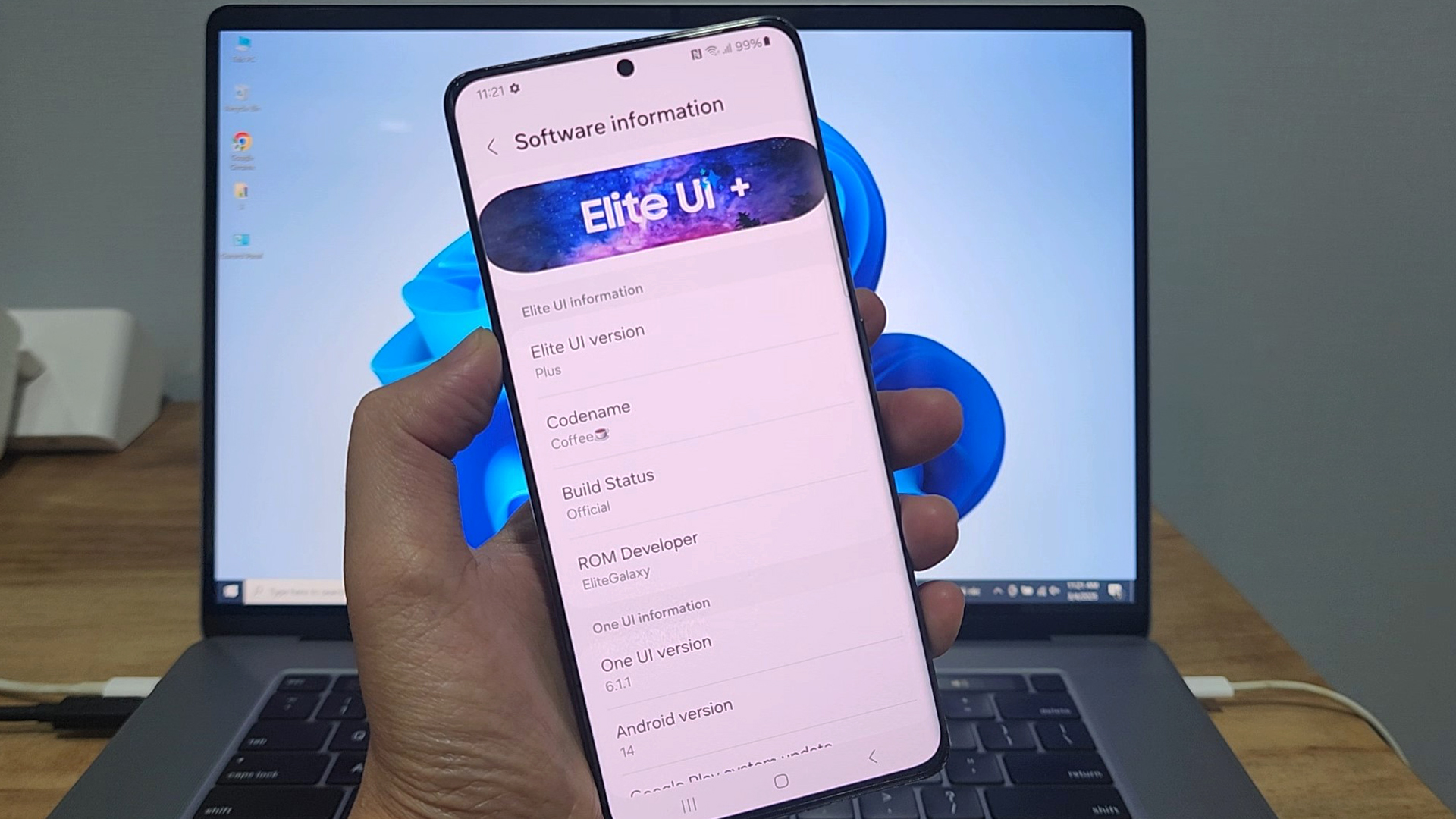 Hướng Dẫn Samsung Galaxy S21 Ultra Update ROM EliteUI Plus | Android 14 ...