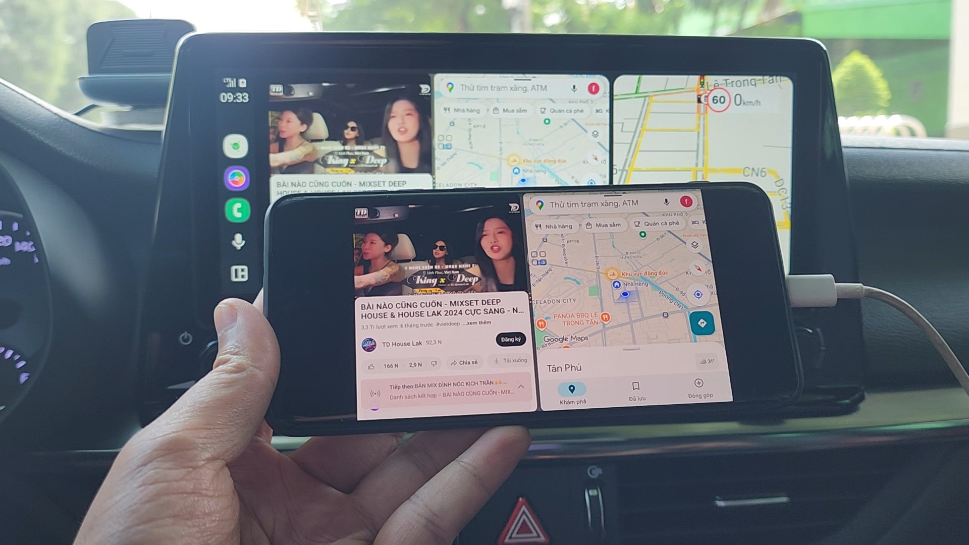 Samsung S20+ 5G Làm Android Box tối ưu cho xe màn hình không cảm ứng ...